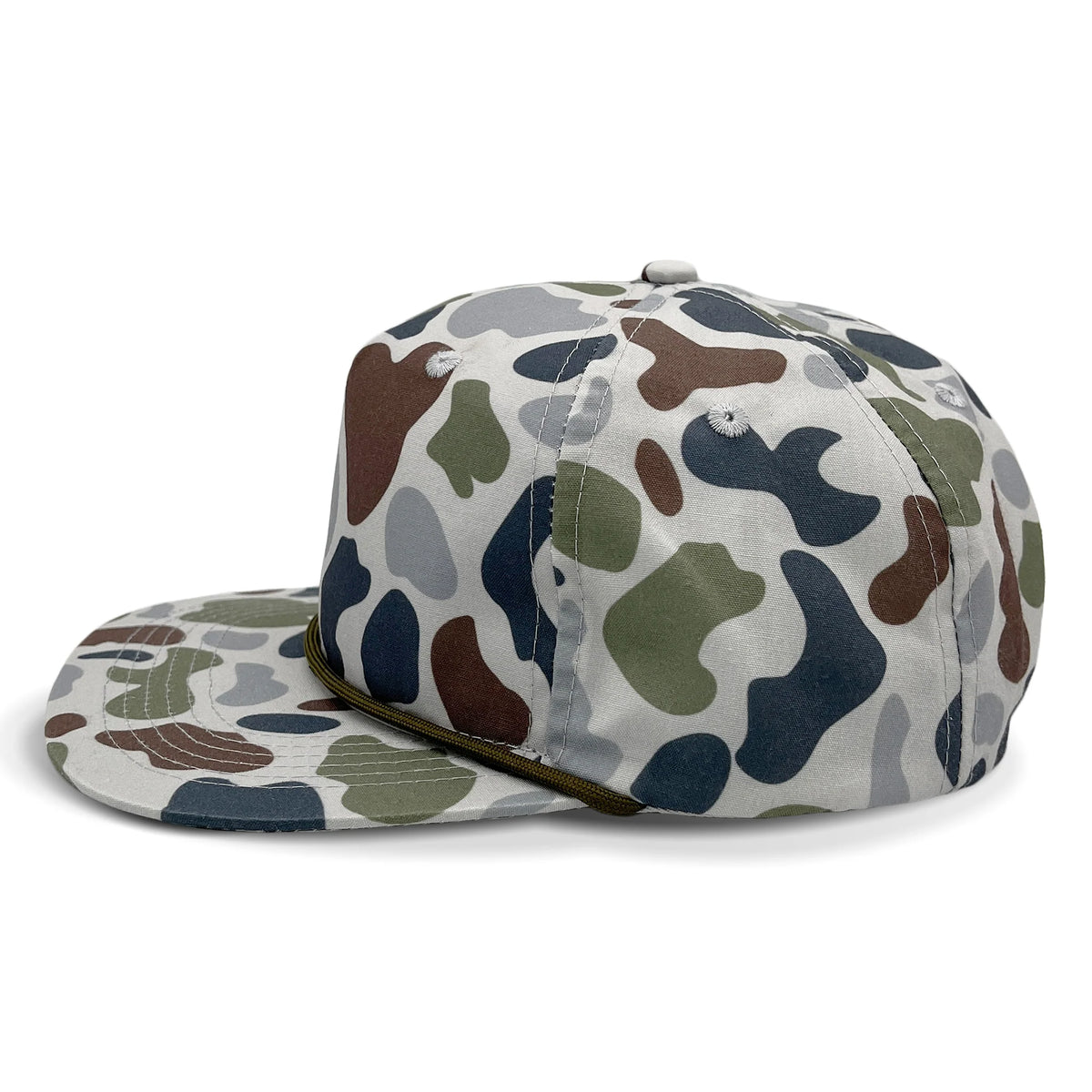 Old school Camo hat – BourbonBackHatCo
