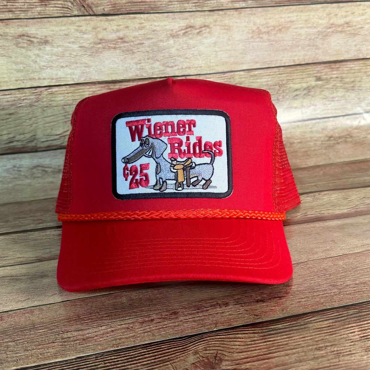 Wiener rides premade – BourbonBackHatCo