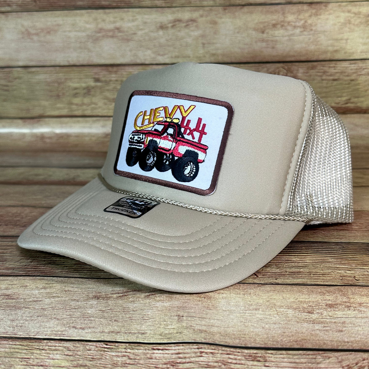 Vintage Chevy 4x4 Patch – BourbonBackHatCo