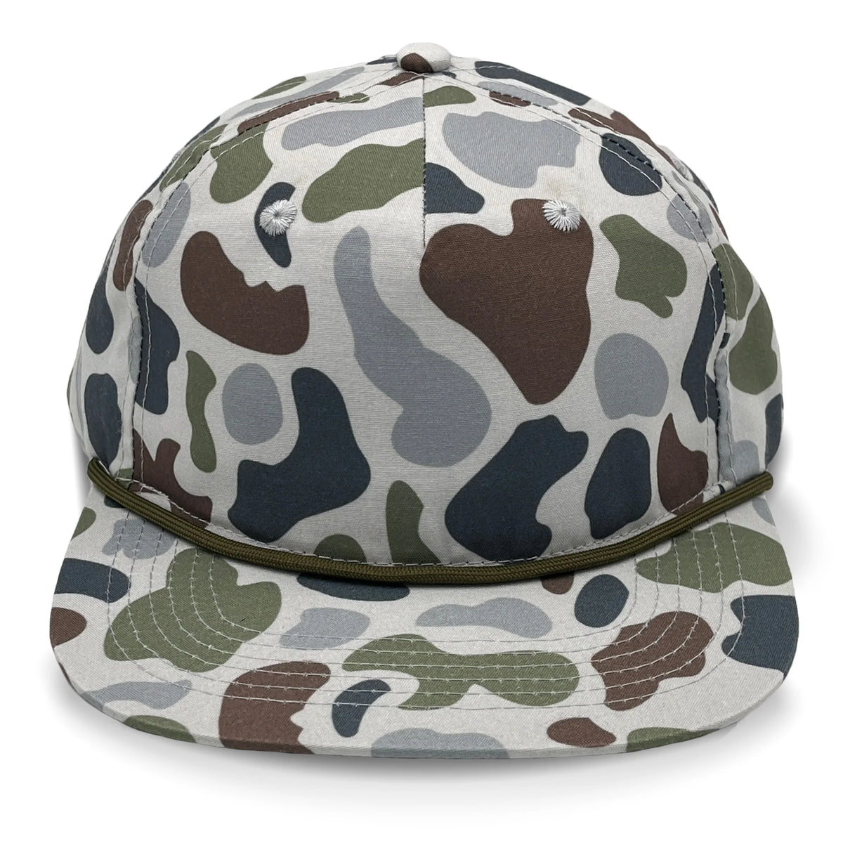 Old school Camo hat – BourbonBackHatCo