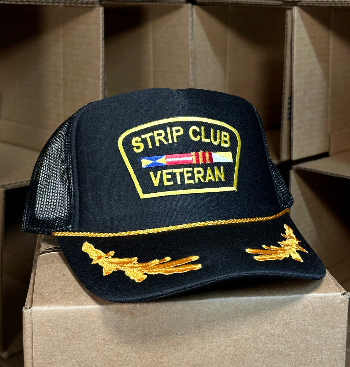 Scrambled Egg Vintage Style Hat – BourbonBackHatCo