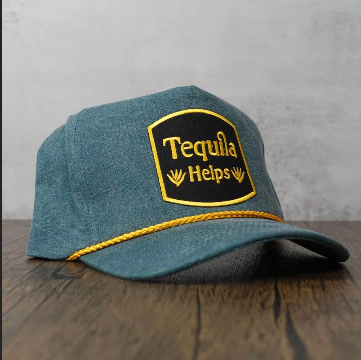 Tequila Helps – BourbonBackHatCo