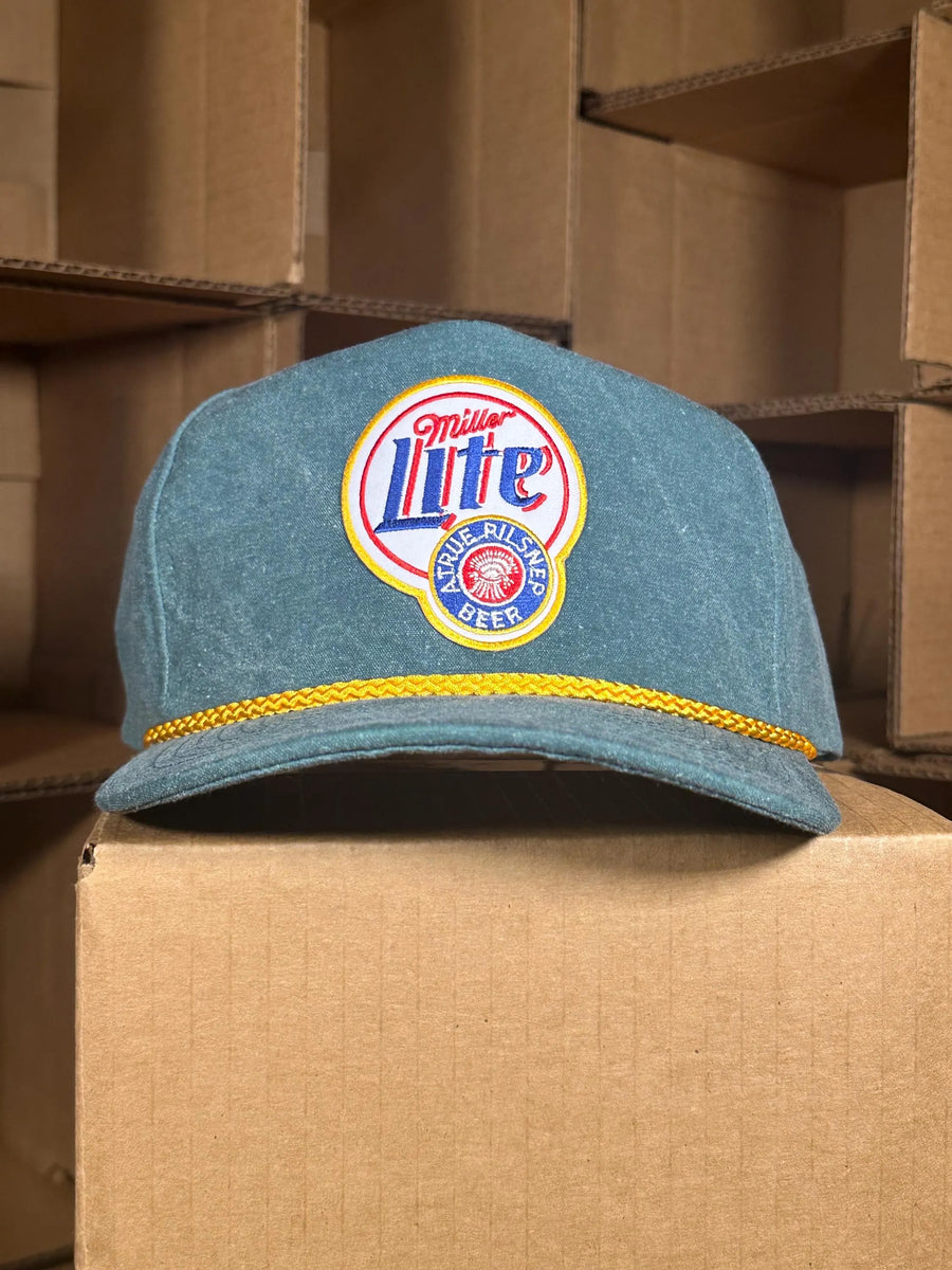Miller Lite Hat – BourbonBackHatCo