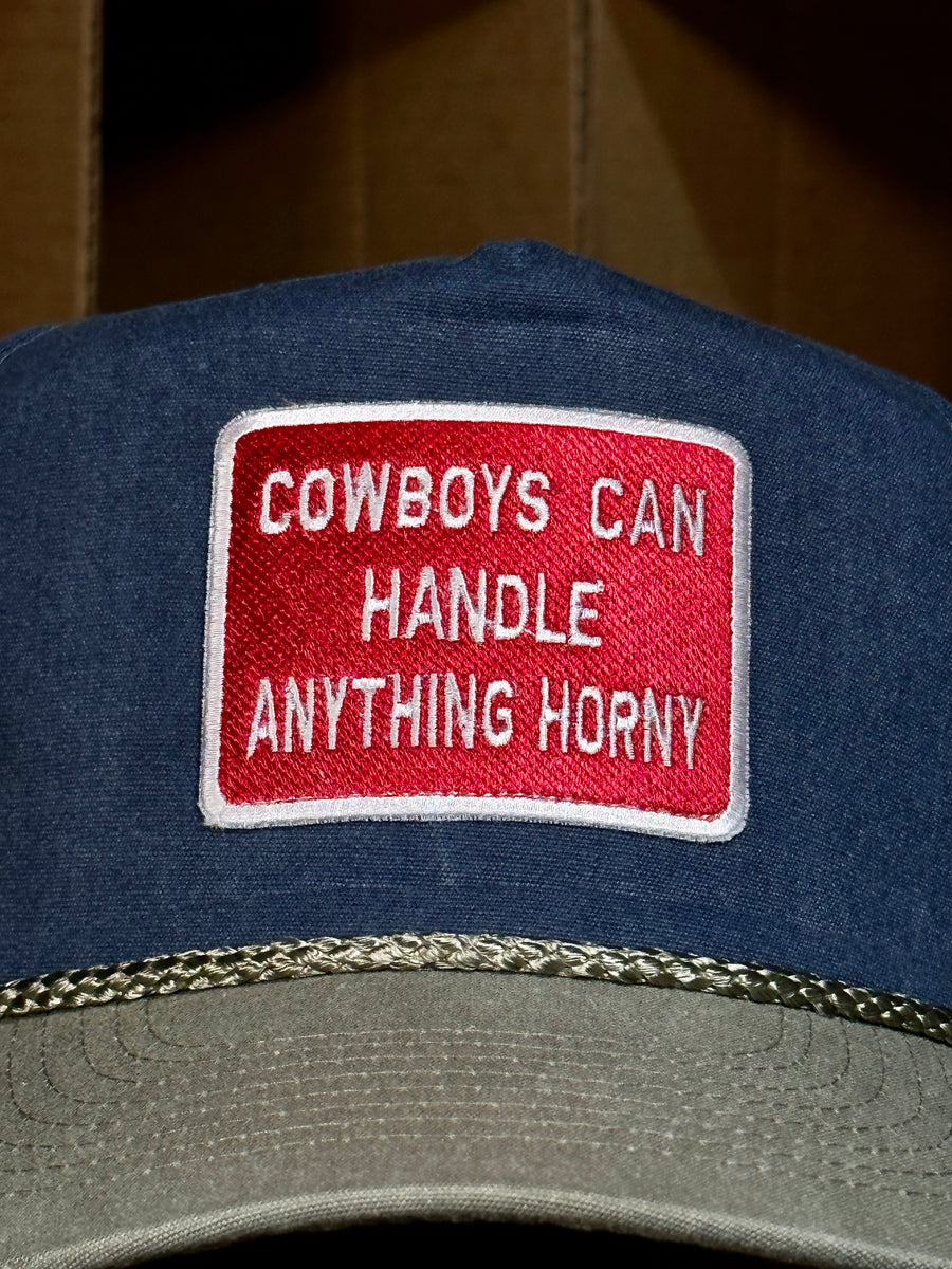 Cowboys Can Handle Anything Horny – BourbonBackHatCo