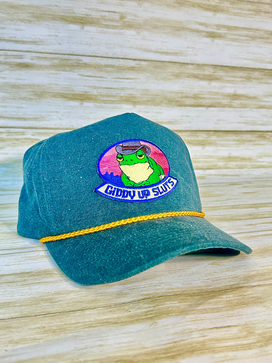 Giddy Up Sl*ts! Patch – BourbonBackHatCo